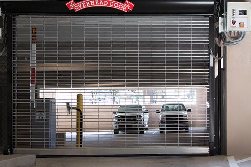 Security Grilles: Upward-Coiling & Side-Folding Doors